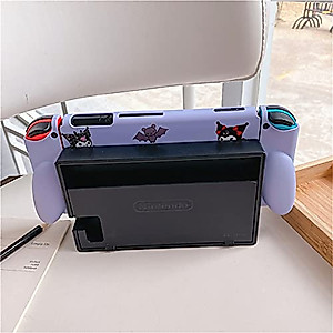 Cute Kawaii Cartoon Design Cover Protective Case for Nintendo Switch - Anti-Scratch Soft Slim Grip Cover Shell Fashion Cool Switch Game Shell for Girls Kids Women - (B)