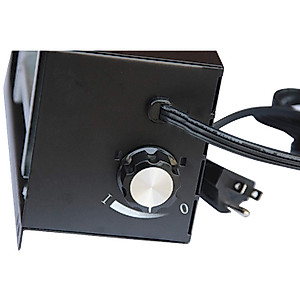 VICOOL Speed Variable S31105 Fireplace Blower 110V ~ 120V for GHP Group, Monessen/Majestic (MHSC Brands), Majestic Dutchwest Windsor, CFM US Century Plate Steel Freestanding Wood Stove Fireplace