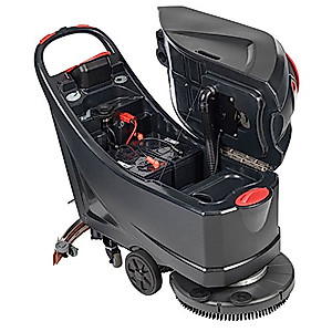 Viper Cleaning Equipment 56384810 AS5160 Walk Behind Automatic Scrubber, 20" Brush, 16 gal, Pad-Assist Drive, 31" Squeegee, 105 A/H Wet Batteries, 10 Amp Charger
