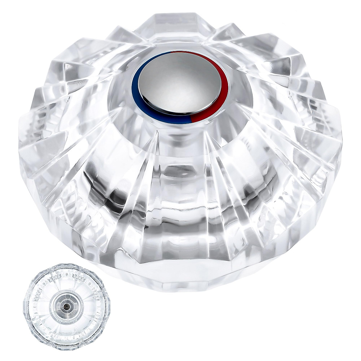 Dreyoo Shower Faucet Handle Replacement for 940-240/940-950A, Compatible with Price Pfister Avante Kitchen, Bath, Tub Faucets, Single Acrylic Shower Knob