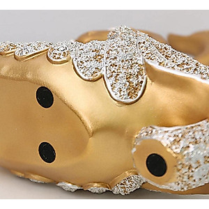 Wine Rack, Countertop Wine Bottle Holder, Freestanding Countertop Tabletop Wine Rack, Decorative Bottle Holder for Wine Storage, Display and Storage Accessories (Gold)