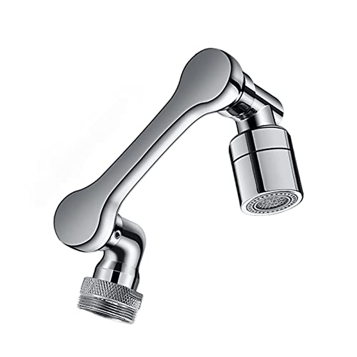 Faucet Extender for Bathroom Sink Universal,1080 Faucet Extender Brass,Splash Filter Faucet Extender,2 Water Outlet Modes,Faucet Attachment for Bathroom Sink