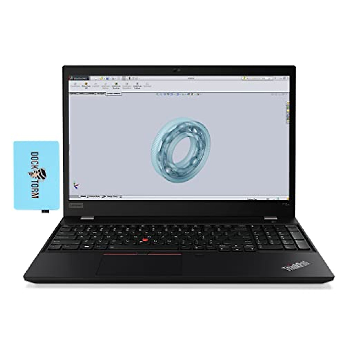 Lenovo ThinkPad P15s Gen 2 15.6" 60Hz 4K Ultra HD IPS Business Laptop (Intel i7-1165G7 4-Core, 40GB RAM, 1TB PCIe SSD, Quadro T500 4GB GDDR6, Fingerprint, WiFi 6, BT 5.2, Webcam, Win 11 Pro) with Hub