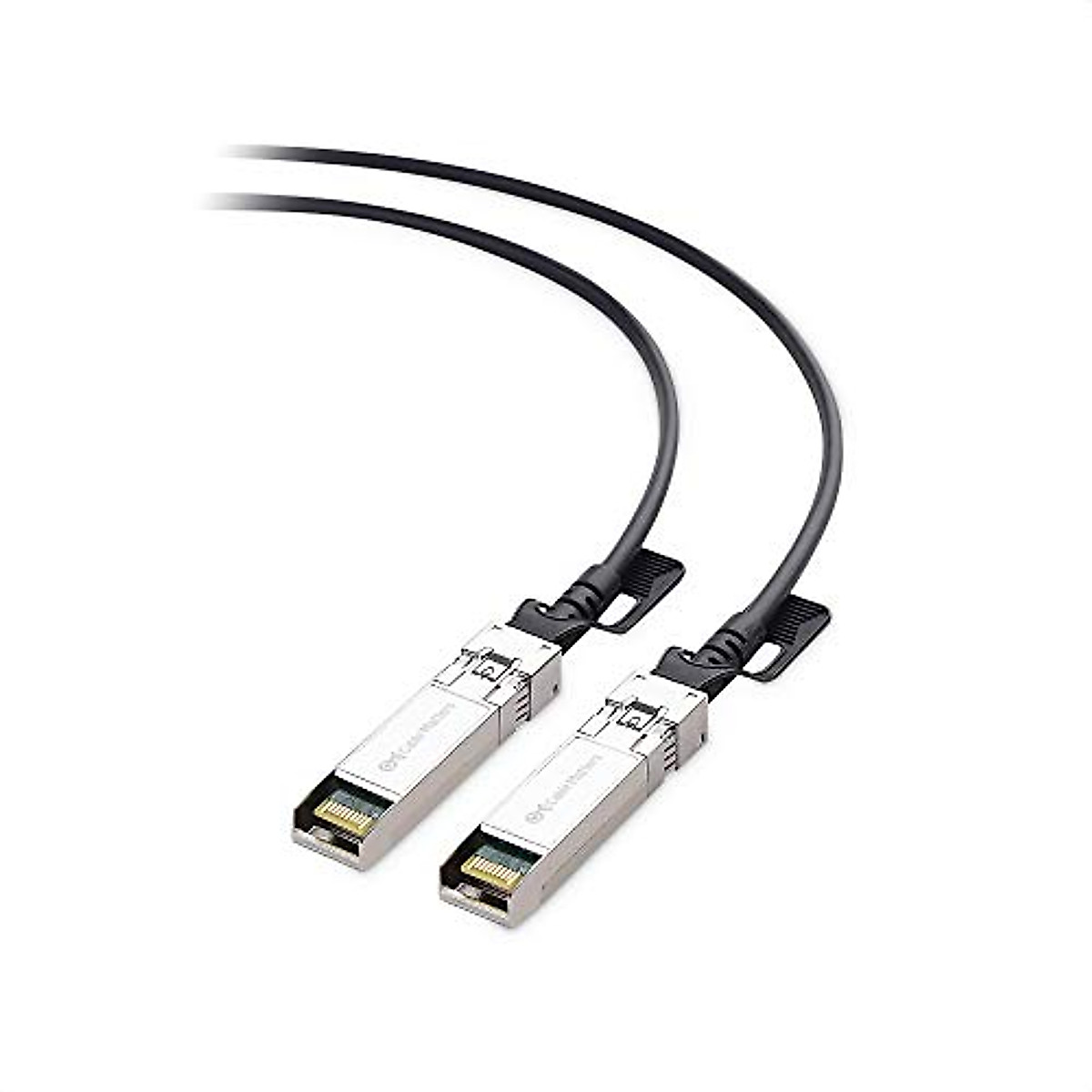 Cable Matters 10Gbps DAC Twinax SFP Cable 2m / 6.6ft (SFP+ Cable), 10GBASE-CU Passive Direct Attach Copper Twinax SFP Cable, Compatible with Cisco, Ubiquiti, Huawei, Netgear, & Supermicro Devices
