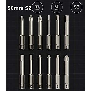 Xiaomi MI HOTO Cordless Power Electric Screwdriver, LED Shadow Light, Variable Speed, USB Rechargeable 1500mAh Li-ion, 12pc S2 Screw Bits, Compact, Robust & Stylish, Highly Portable - Great Gift