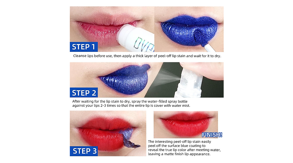DAGEDA Peel Off Lip Stain - Long Lasting Lip Tint