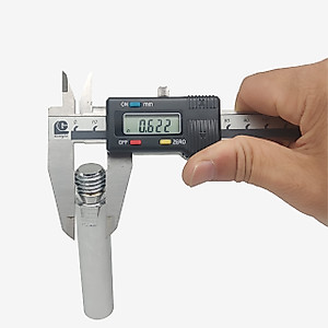 Gaquolam 5/8"-11 Thread Angle Grinder Extension Shaft Set Connecting Rotary Rod Car Polishing Adapter of 3pcs, 3 inch, 3.9inch, 5.5inch