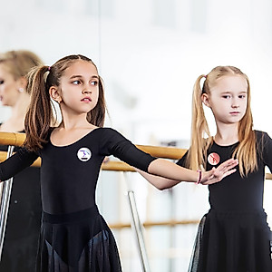 BANBALLON 98 Gymnastics Party Favors, Gymnastics Keychain Goodie Bags with Rubber Bracelets, Button Pins, Bags and Stickers for Gymnastics Theme Birthday Party Supplies Baby Shower Holiday