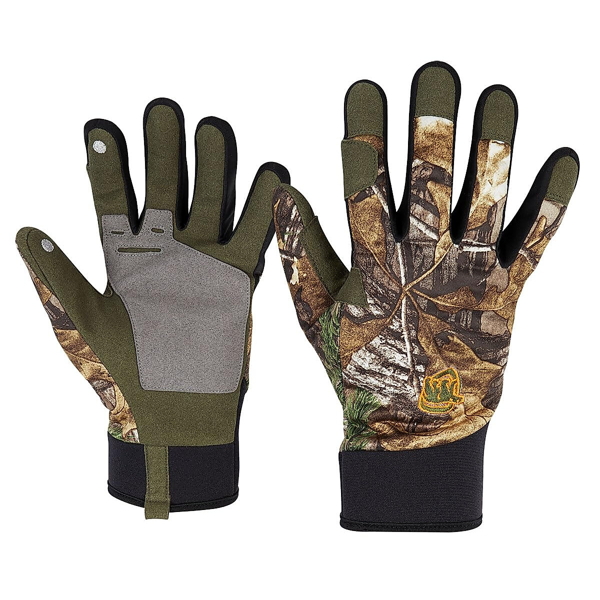 ArcticShield Unisex Heat Echo Shooters Glove, Realtree Edge, Large