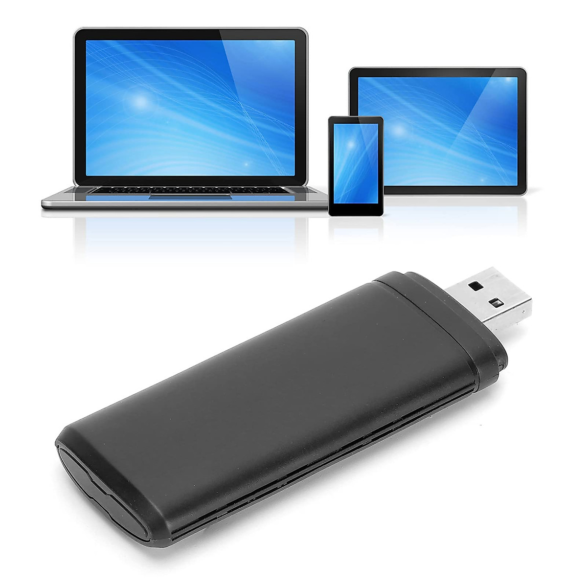 753 Mini USB Adapter,Dual Band 2.4G/5G Network Card, USB 300Mbps Router 802.11an N600 RT5572 TXN600,Support for win7/8/10/kail/linux,for Desktop Computer Laptop