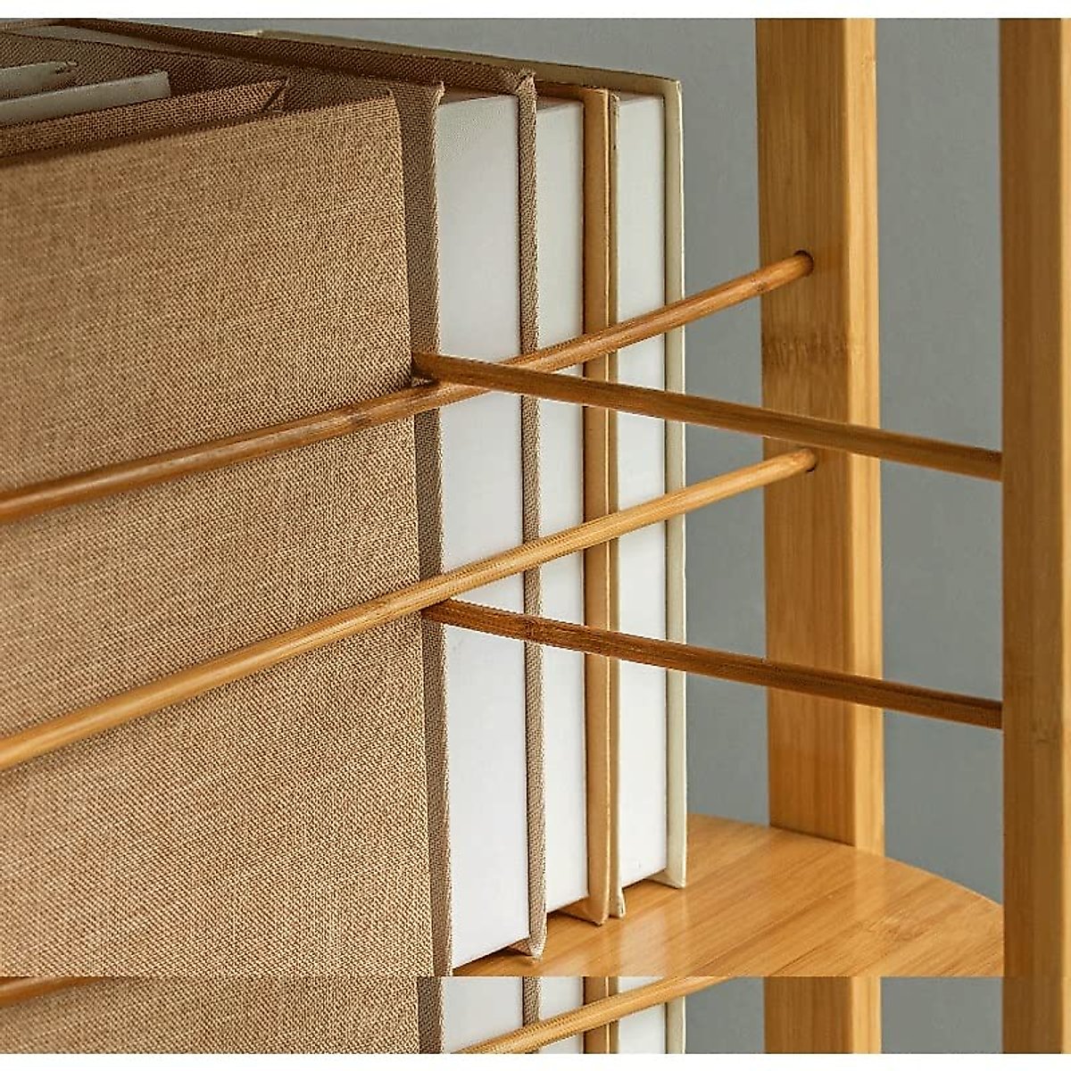 Thick Bookcases 360-degree Rotating Bookshelf Bookcase Book Rack Multi-Layer Floor-to-Ceiling Storage Rack