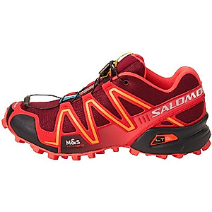 Salomon womens Speedcross 3 W-w trail runners, Bordeaux, 6.5 US