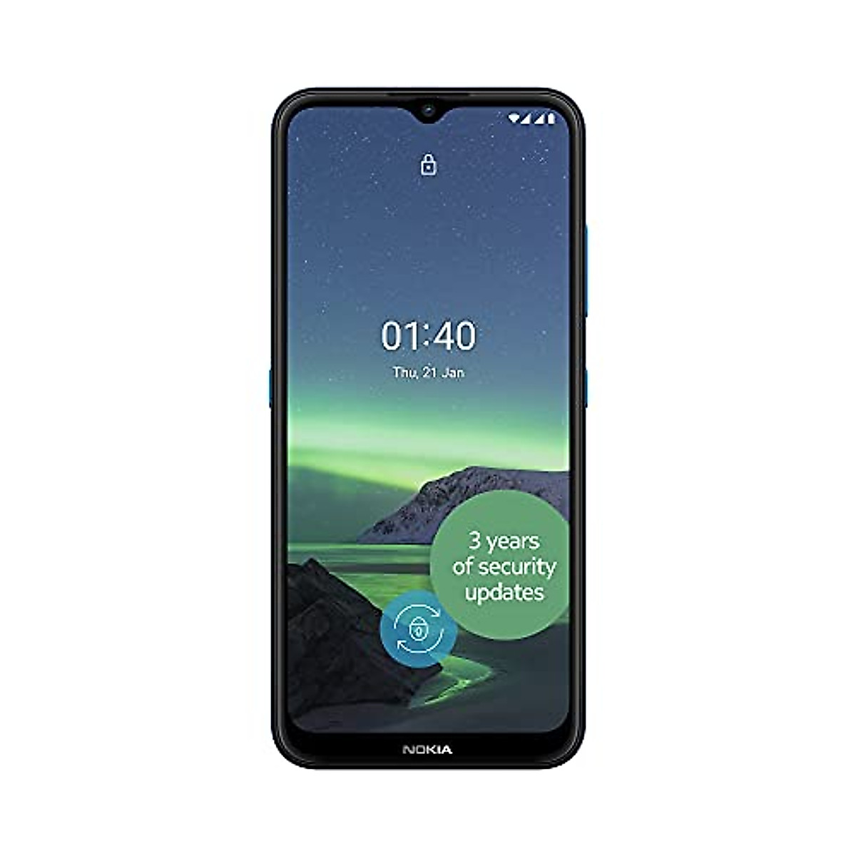 Nokia 1.4 Dual-SIM 32GB ROM + 2GB RAM (GSM Only | No CDMA) Factory Unlocked 4G/LTE Smartphone (Fjord) - International Version