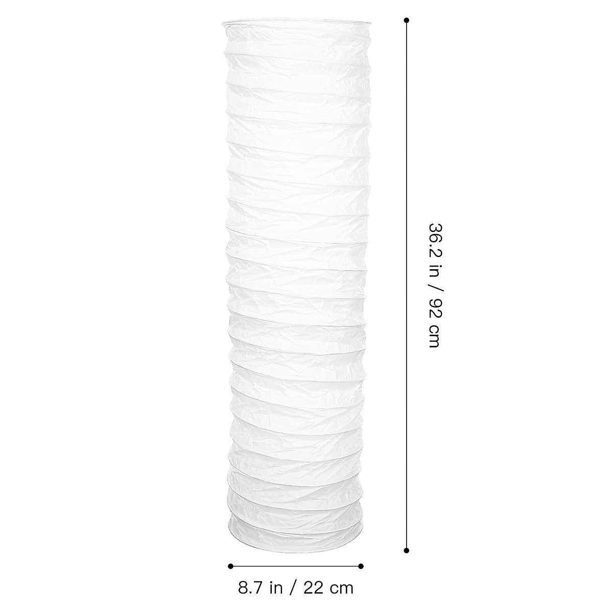 LALAFINA Lamp Shades Paper Floor Lamp Shade, Nordic Style Standing Lampshade Rice Paper Lamp Cover Floor Lamp Shade for Home Bedside Floor Lamp Small Lamp Shades