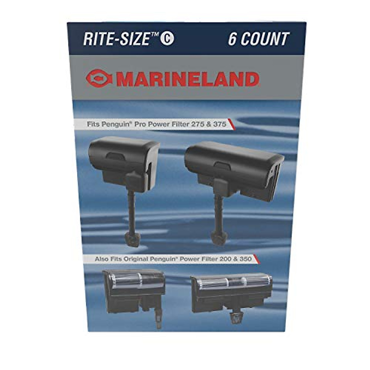 Marineland Rite-Size Cartridge C, 6-Pack