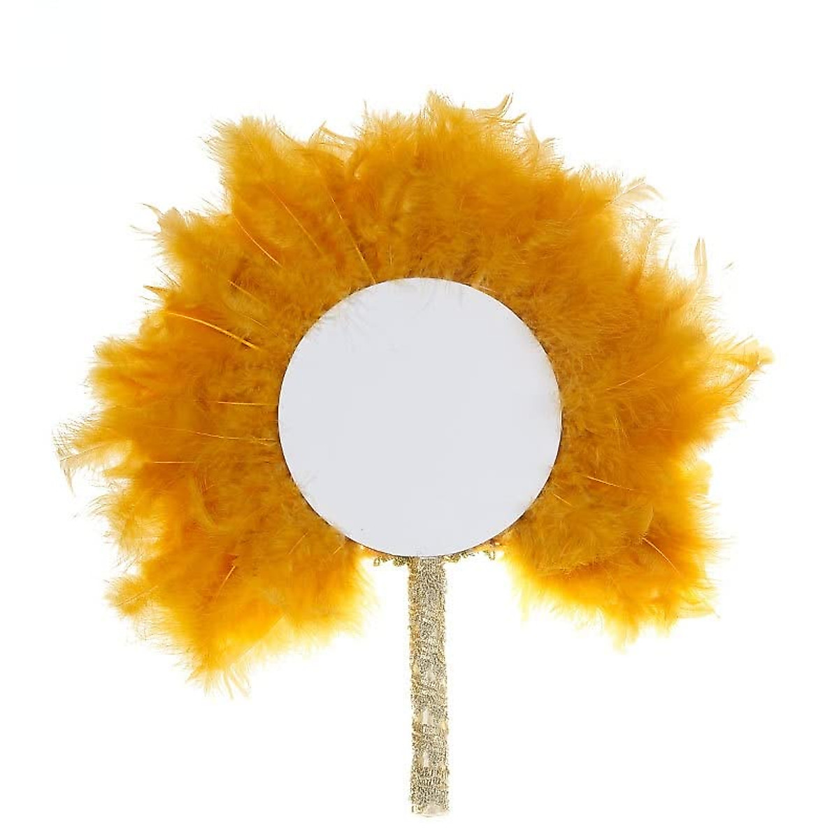 Custom African Bride Feather Hand Fan for Wedding DIY Handmade Lace Luxury Dance Fans Hand Held Photo Props Party Wedding Favors