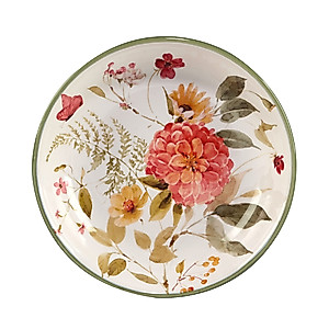 Certified International Nature's Song 38 oz. Soup/Pasta Bowls, Set of 4 Assorted Designs