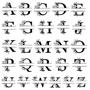 Customized Engraved Personalized 40oz Insulated Tumbler Cup Mug with Handle and Straw, Custom Name Text Logo Laser Engraving Birth Flower Monogram Gift (Initial Monogram with Custom Text)