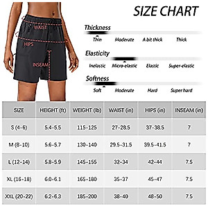 SANTINY Women's Hiking Cargo Shorts Quick Dry Lightweight Summer Shorts for Women Travel Athletic Golf with Zipper Pockets(Navy_S)