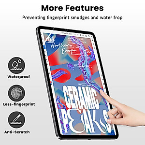 XIRON [2 PACK] Paper Screen Protector for iPad mini 7 (A17 Pro)/ iPad Mini 6 (2021, 8.3 inch), Matte PET Film for iPad Mini 6th Generation, Write and Draw Like on Paper, Anti-Glare Screen Protector