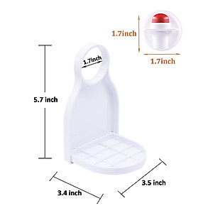 KTCEFE Laundry Detergent Cup Holder, Detergent Drip Catcher, Fabric Softener Liquid Tray Dispenser Organizer Drip Catcher, Laundry Accessories, Keep Laundry Room Tidy (2 Pack)