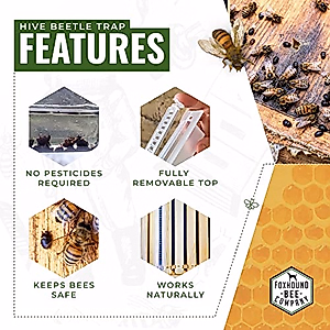New Reusable Extra Long Beetle Trap with Completely Removable Top for Trapping Small Hive Beetles in a Hive Without Chemicals (12)