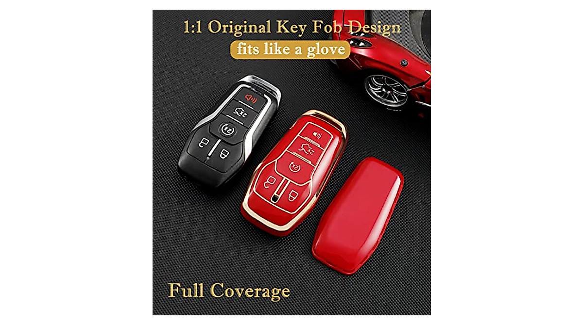 Ford Key Fob Cover Premium TPU Protection for Fusion, Mustang, F-150