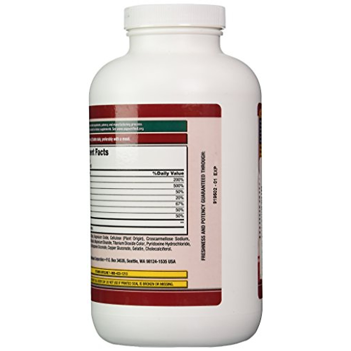 Kirkland Signature Calcium Citrate 500mg (500 Tablets)