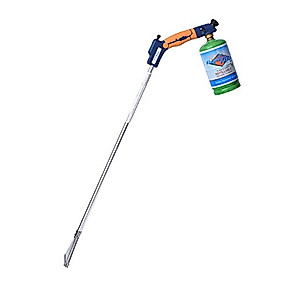 Flame King YSNPQ820S Propane Torch Weed Burner with Integrated Push Button Igniter, Black