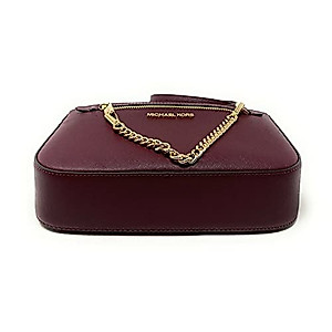 Jet Set Large Saffiano Leather Crossbody Bag