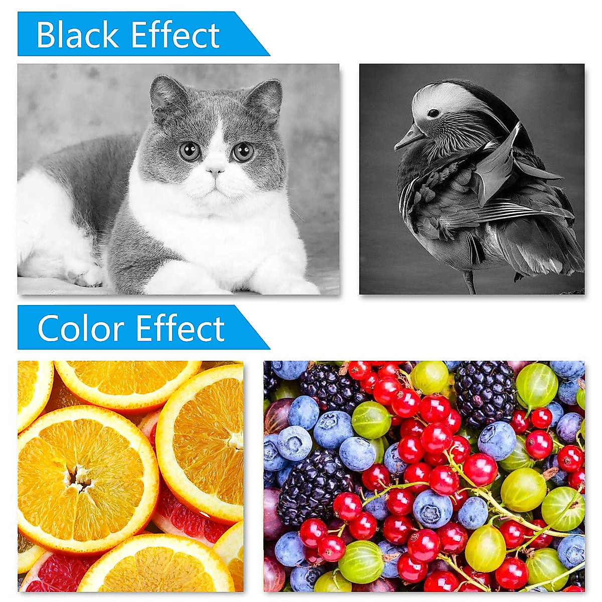 KCMYTONER High Yield Remanufactured 63XL 63 XL 63BXL Black Ink Cartridge Compatible for HP OfficeJet 5255 5258 4650 Envy 4520 4516 Deskjet 2130 Printer, Show Ink Level with The Latest chip - 1 Pack