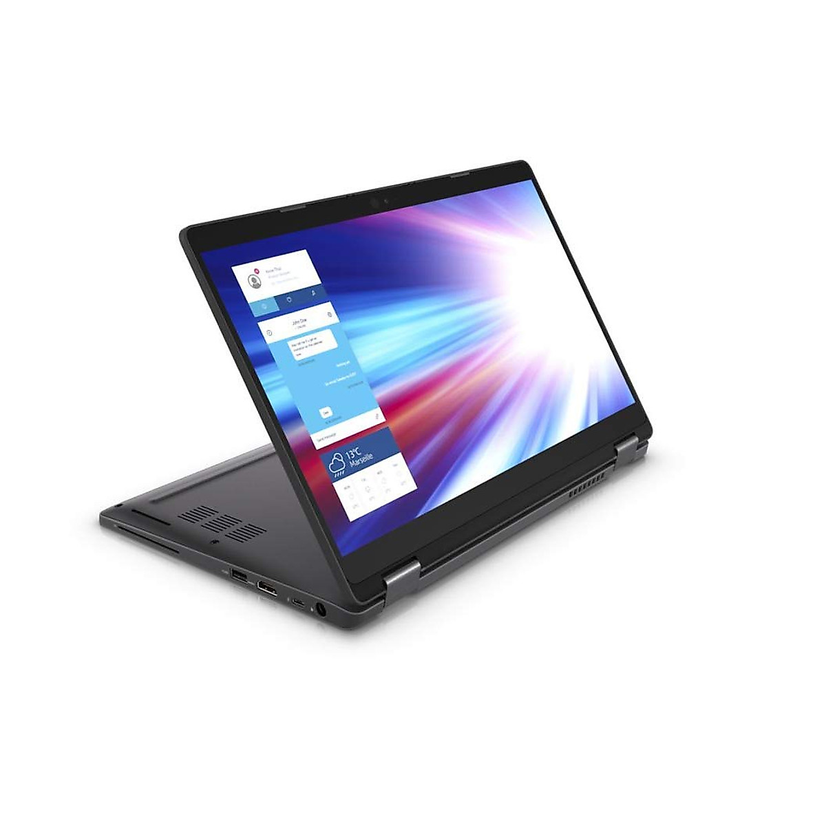 Dell Latitude 5300 13.3-inch FHD 512GB SSD Touchscreen 2-in-1 Laptop (16GB RAM, Quad-Core i7-8665U up to 4.8GHz, Integrated UHD 620 Graphics, Windows 10 Pro) Black