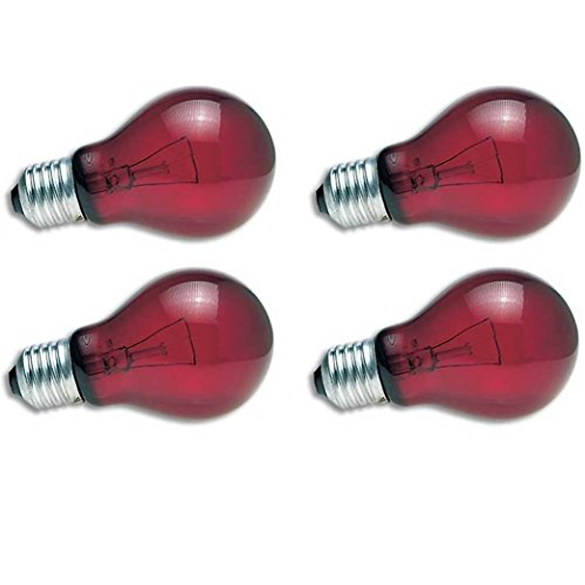 Zoo Med Nightlight Red Reptile Bulbs 40 Watts (4 Pack)