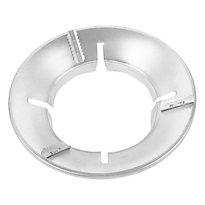 Cabilock Wok Rack Iron Gas Stove Wok Support Ring Wok Support Stand Energy Saving Cooktop Range Pan Gas Cover for Home Restraurant Hotel (Silver)