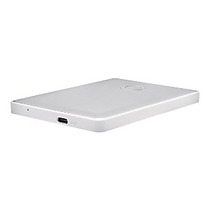 G-Technology 2TB G-DRIVE Mobile USB-C (USB 3.1) Portable External Hard Drive, Silver - 0G10339