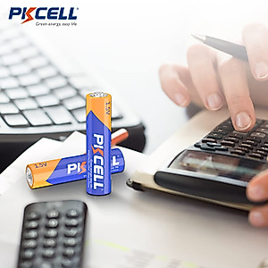 PKCELL AA LR06 Batteries,1.5V High Performance Disposable 12 Pack Double A Batteries for Keyboards Clocks Kids Musical Mat Toys Remote Controls (10-Year Shelf Life) X 12 Counts