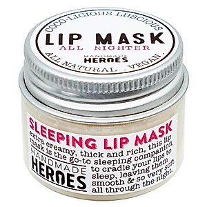 100% Natural Vegan Hydrating Lip Mask and Lip Mask Pack | Overnight Lip Moisturizing mask and lip sleeping mask for Dry Lips. Fragrance free, Alcohol free Intensive Lip Balm and Lip masks Therapy Skin Care (Original - All Nighter)