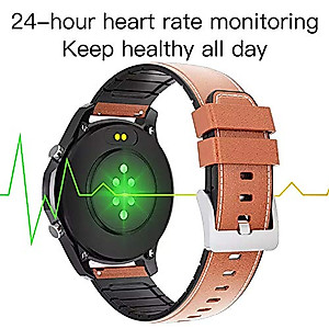 RASMECALO Smart Watches for Men with Bluetooth calls and play music,Fitness Tracker Blood Pressure Monitor Blood Oxygen Meter Heart Rate Monitor IP67 Waterproof, for iPhone Samsung Android Phones (BN)