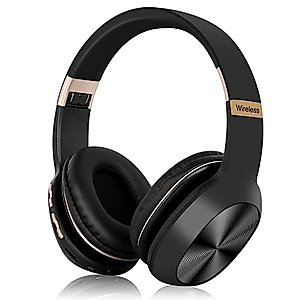 UrbanX Perfect Comfort 955 II Overhead Wireless Bluetooth Headphones for Lenovo Tab P11 Plus Noise Isolation, with – Black