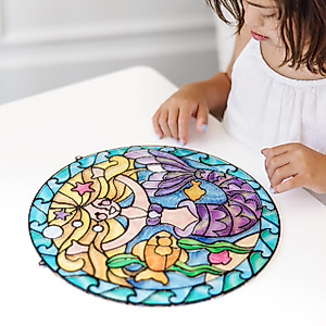 Melissa & Doug Stained Glass Made Easy Activity Kit: Mermaids - 140+ Stickers