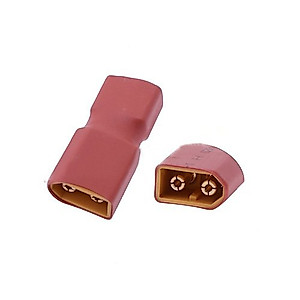 DSstyles DJI Phantom Quadcopter Battery Accessory No Wires Female T-Plug to Male XT60 Deans Connector Adapter