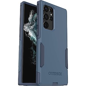 OtterBox Galaxy S22 Ultra Commuter Series Case - ROCK SKIP WAY, slim & tough, pocket-friendly, with port protection