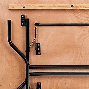 Flash Furniture Gerry 4-Foot Square Wood Folding Banquet Table