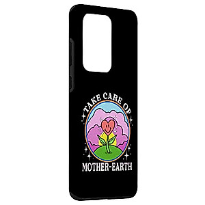Galaxy S20 Ultra Beautiful Mother Earth Heart Flower Case