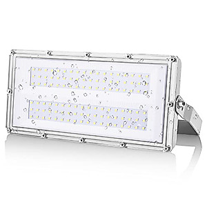 Ankishi 100W Led Flood Light Outdoor 10000LM Bright Security Work Light IP65 Waterproof Flood Lighting 6500K Daylight White Floodlight Fixtures for Yard Garden Patio Basketball Court Stadium Garage