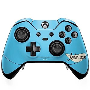 Skinit Decal Gaming Skin Compatible with Xbox One Elite Controller - Officially Licensed Warner Bros The Jetsons Logo Design