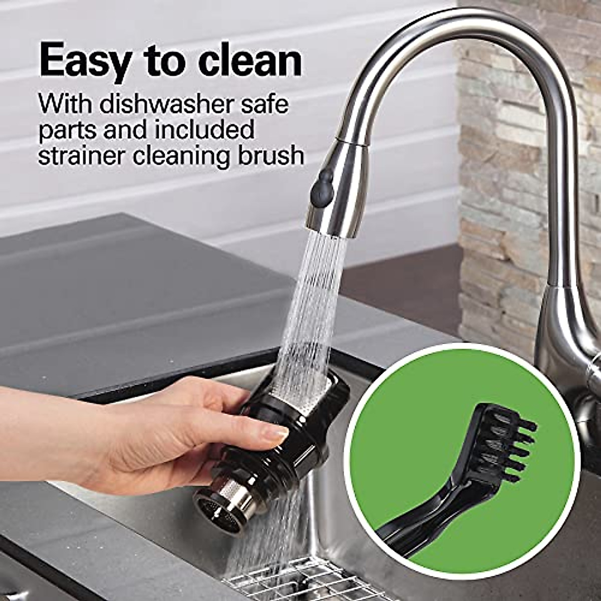 Hamilton Beach 67951 Cold Press Masticating Juicer Machine, Slow and Quiet Action, Juice Fruits & Vegetables, BPA Free, Easy Clean, 150 Watts, Silver