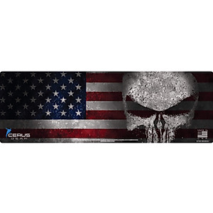 EDOG The American Reaper Angel of Death Promat Heavy Duty Rifle Cleaning 12x36 Padded Gun-Work Surface Protector Mat Solvent & Oil Resistant