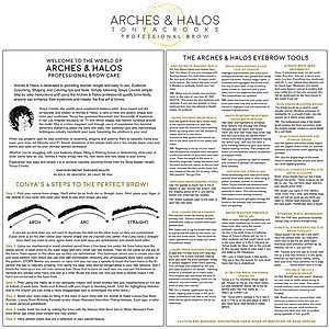Arches & Halos Luxury Brow Building Pomade in Dark Brown, 0.1 Ounce