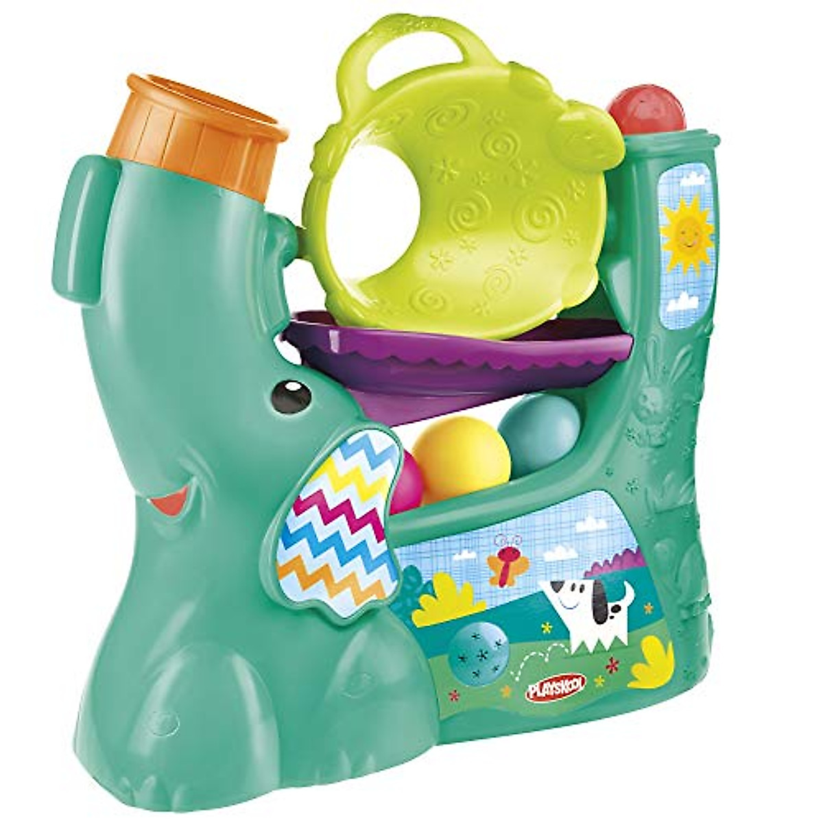 Playskool Chase n Go Ball Popper (Teal), Ages 9 months and up (Amazon Exclusive)
